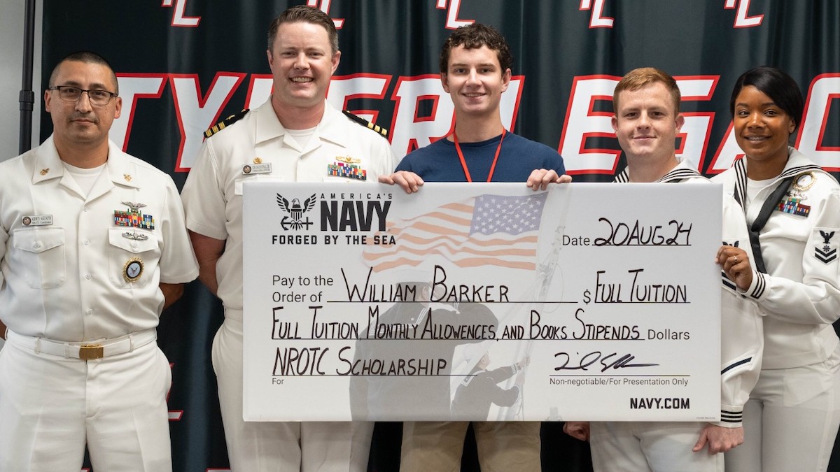 Tyler Legacy Senior honored with prestigious $200,000 NROTC Scholarship ...